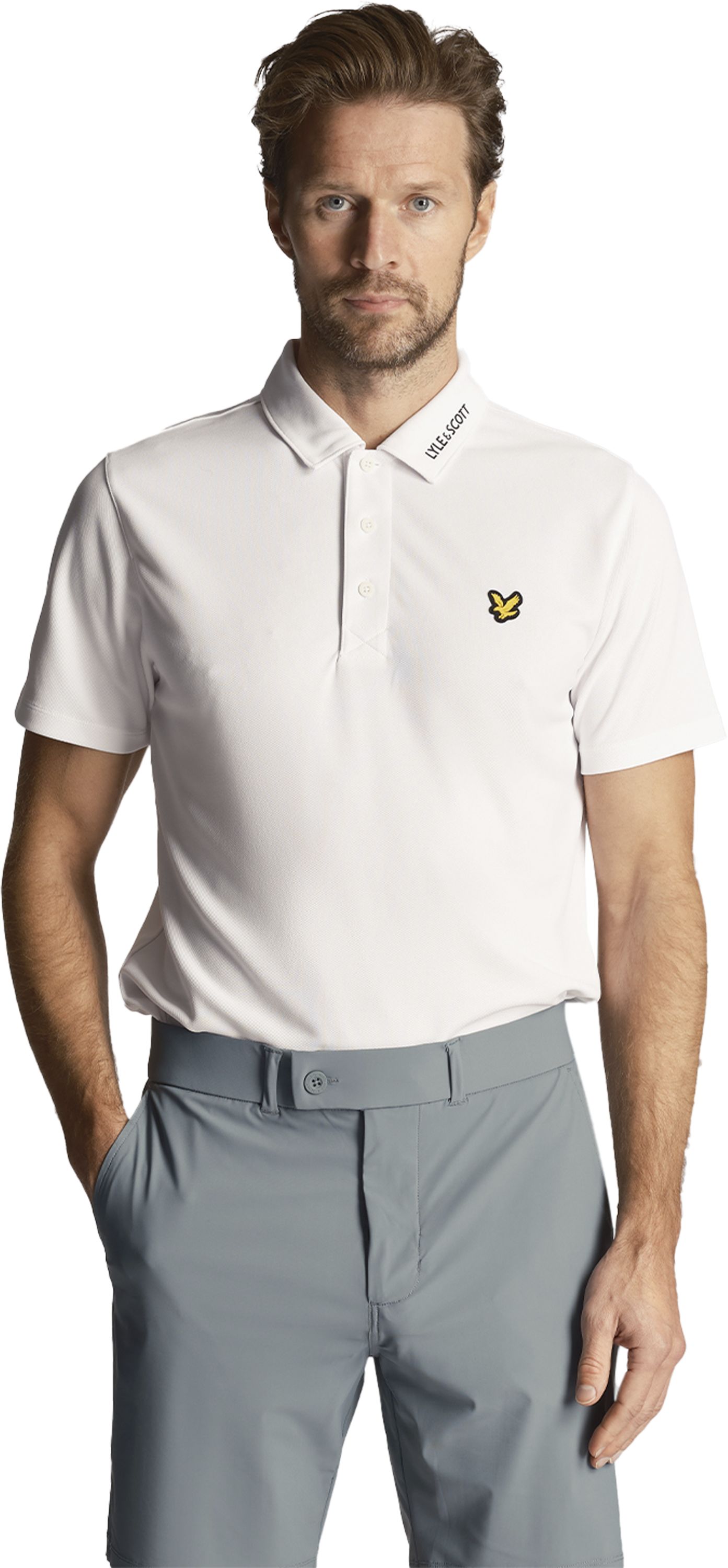 LYLE & SCOTT Tech Collar Logo Polo Shirt sivustolla stadium.fi